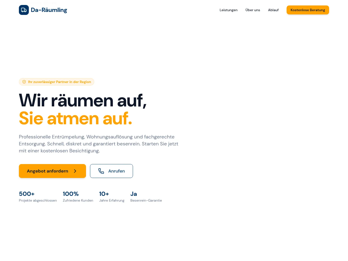 Da-Räumling Web Presence