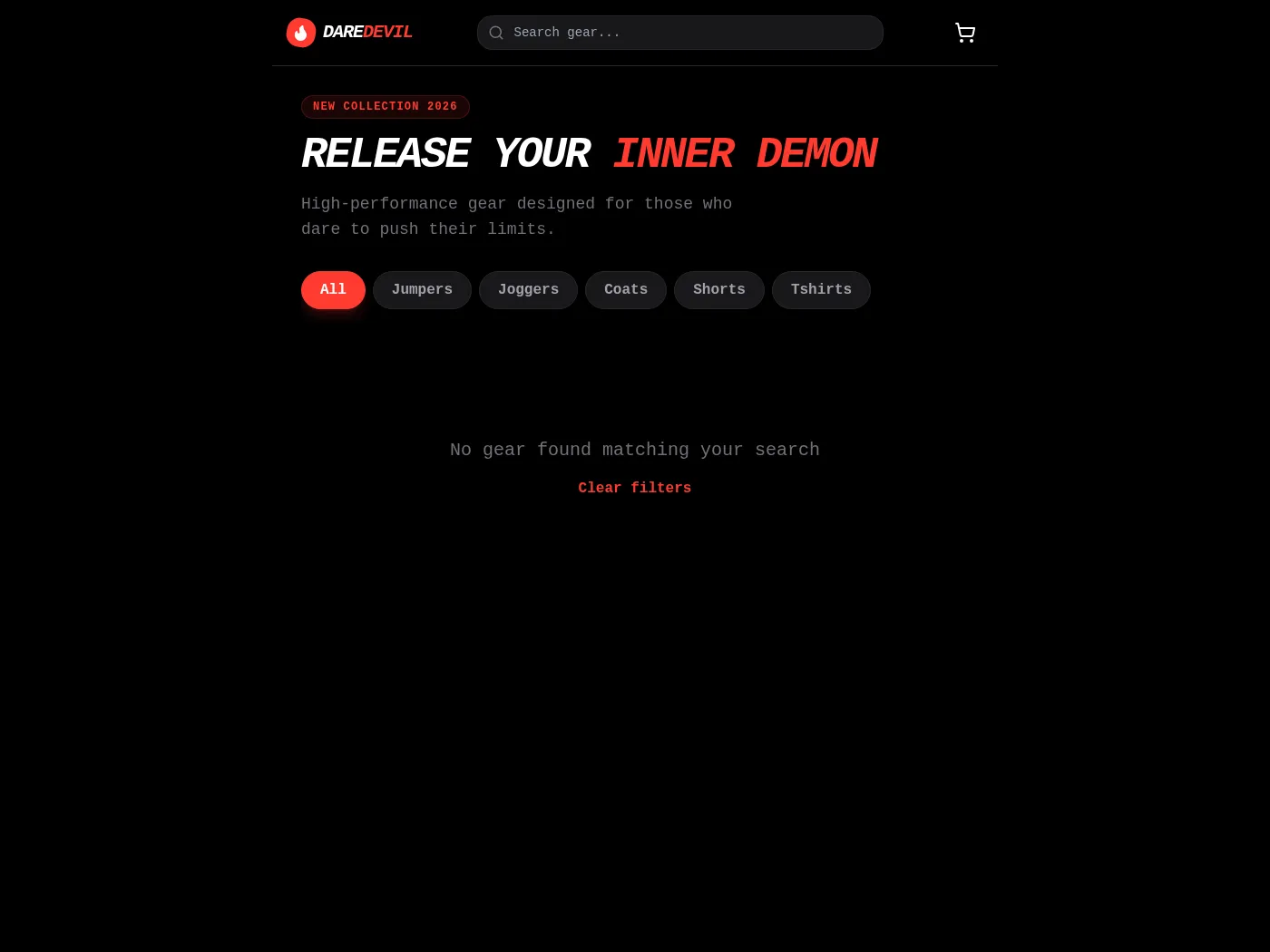 Daredevil Gym Store