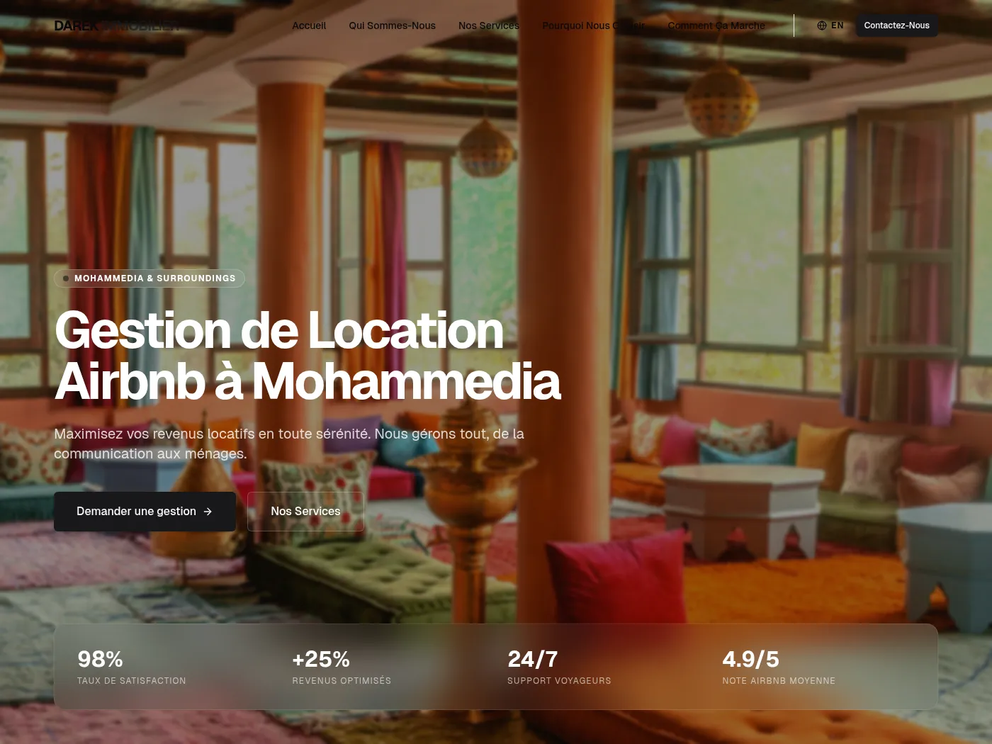 DAREK Immobilier Web Launch