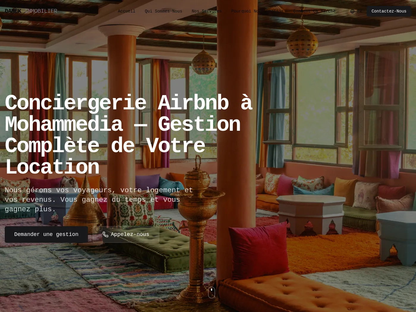 DAREK Immobilier Concierge Site