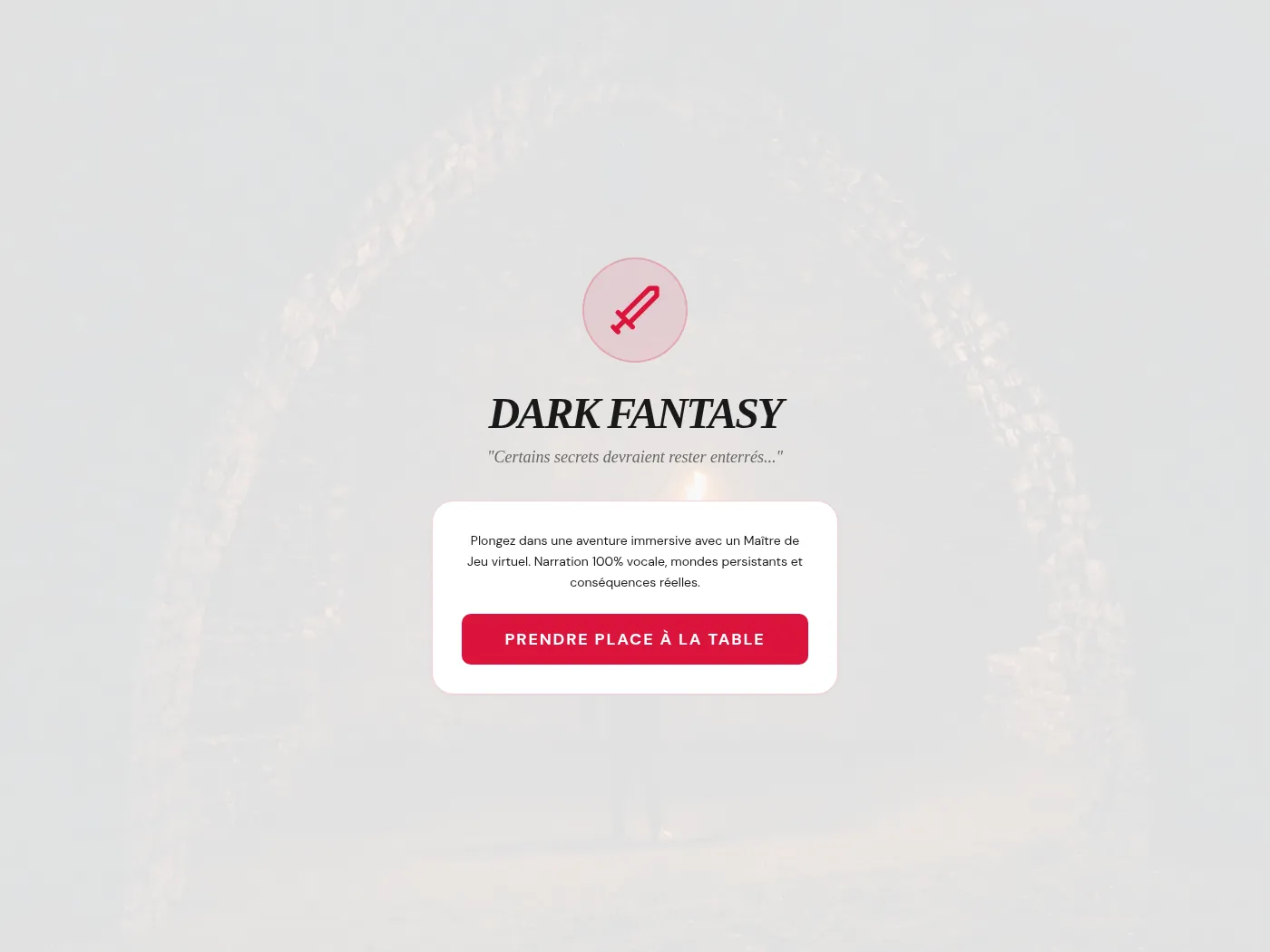 Dark Fantasy Solo JdR