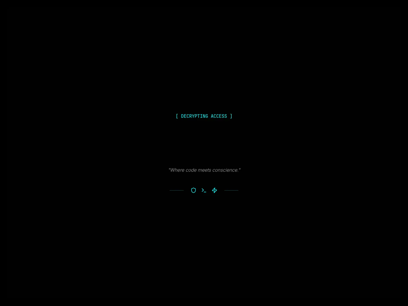 Dark Ice Cyberfolio