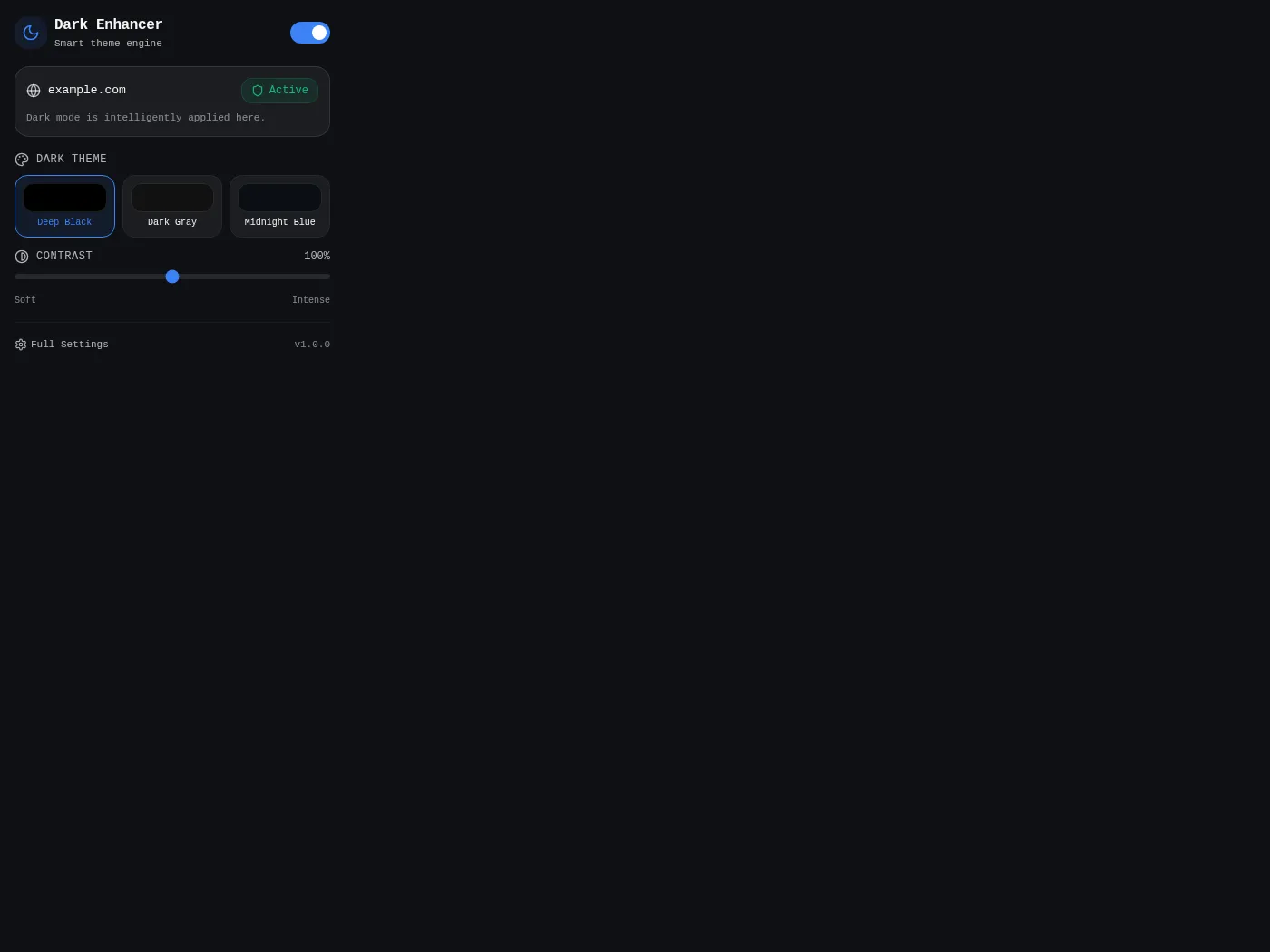 Dark Mode Enhancer