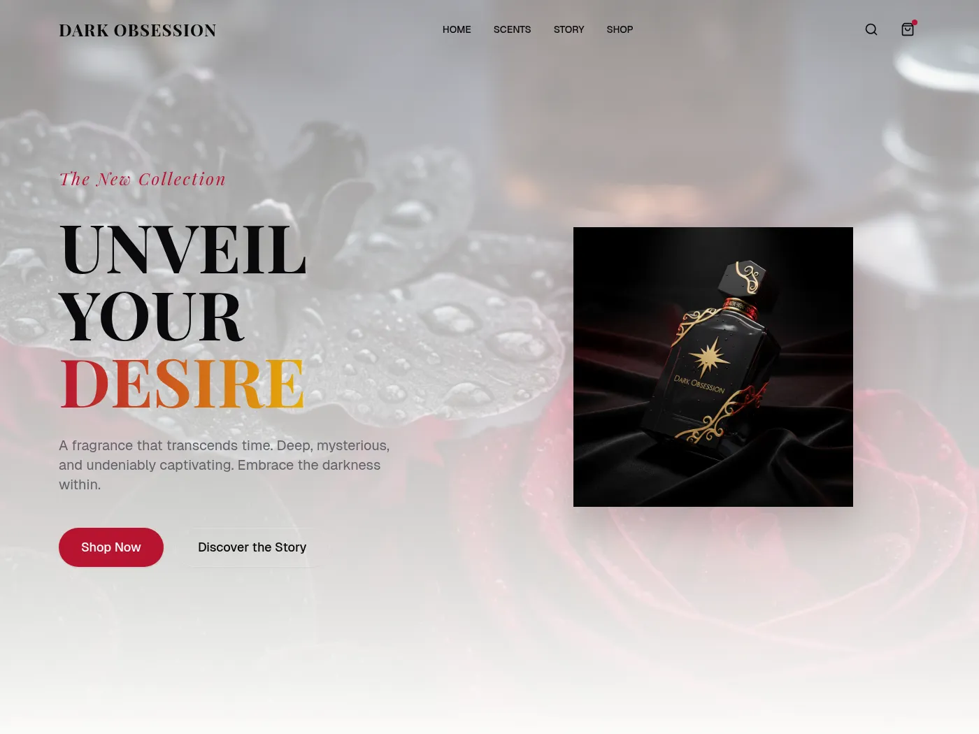 Dark Obsession Perfume Site