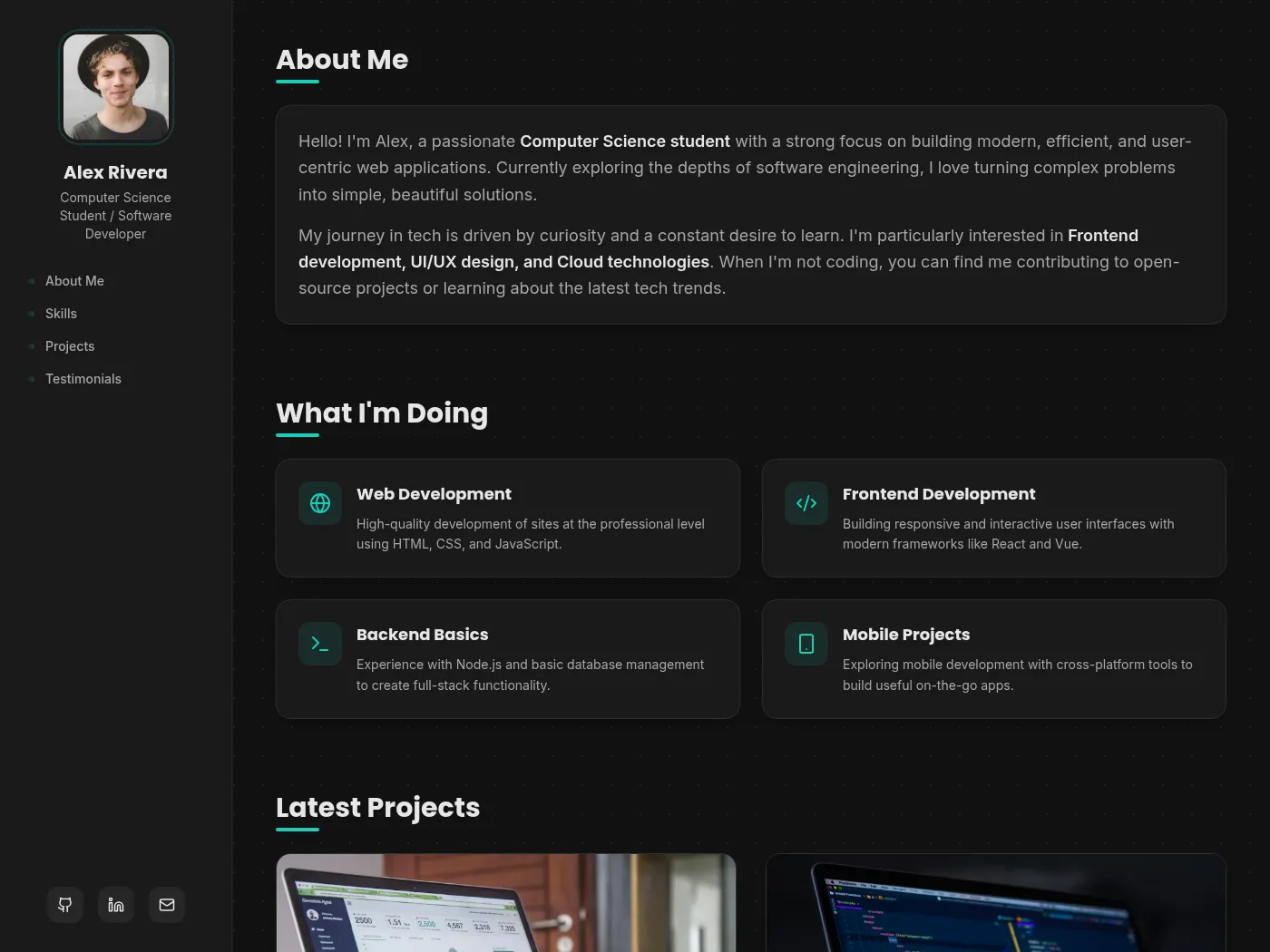ShadowCard Portfolio