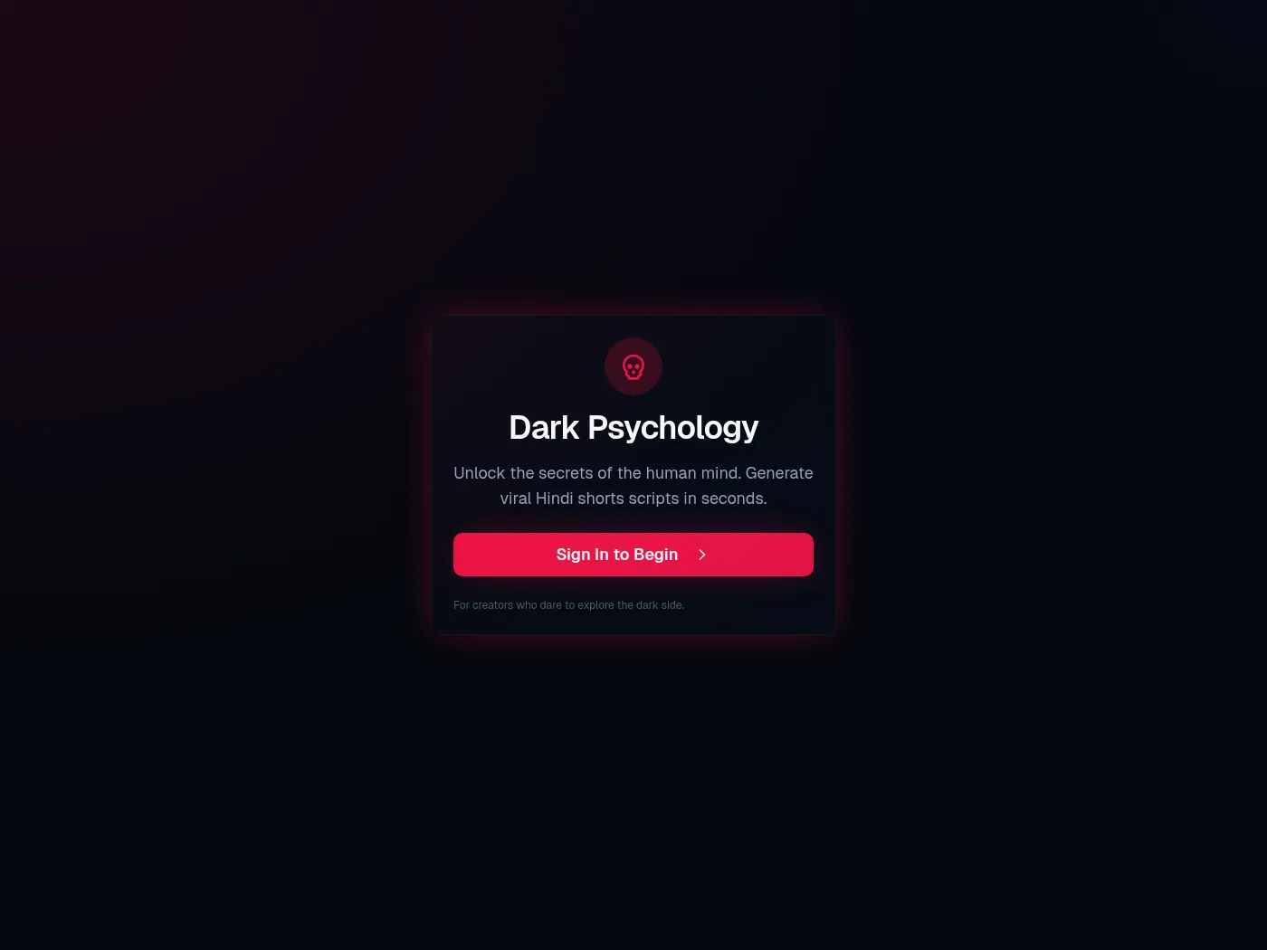 Dark Psychology Shorts