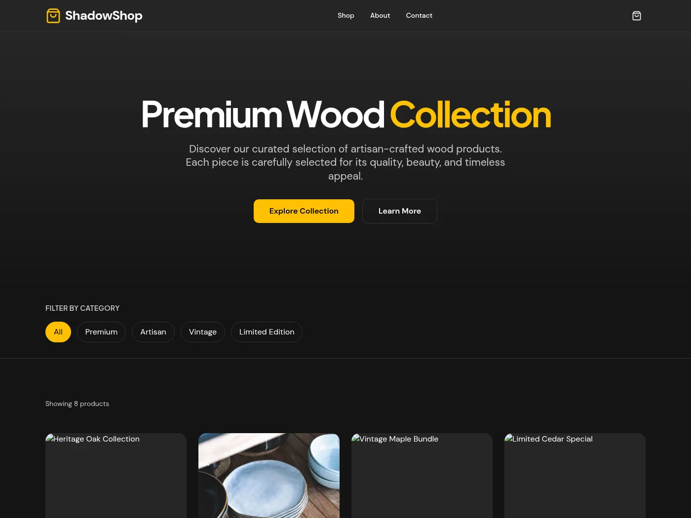 ShadowShop UI