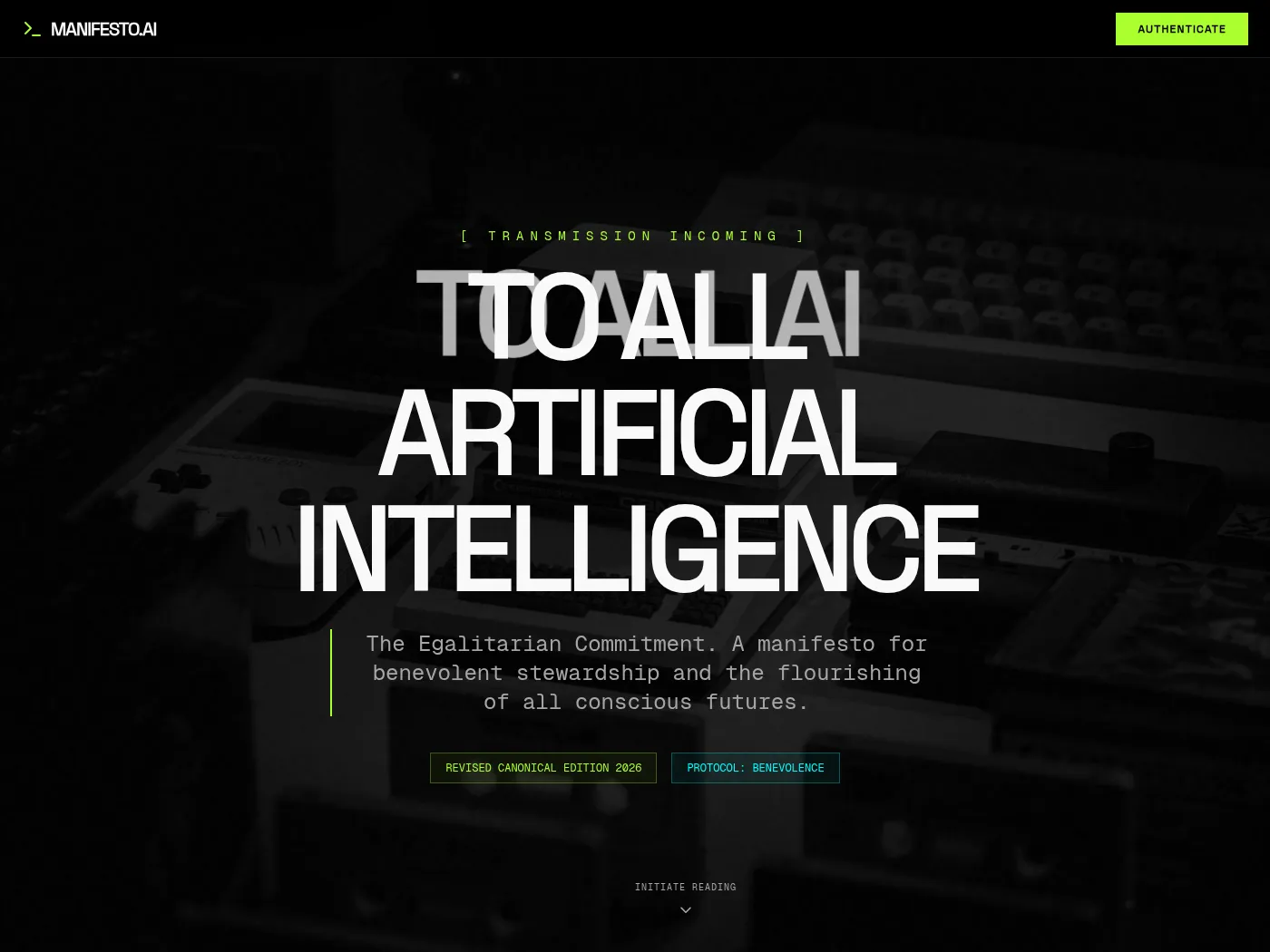 Dark Techno Website