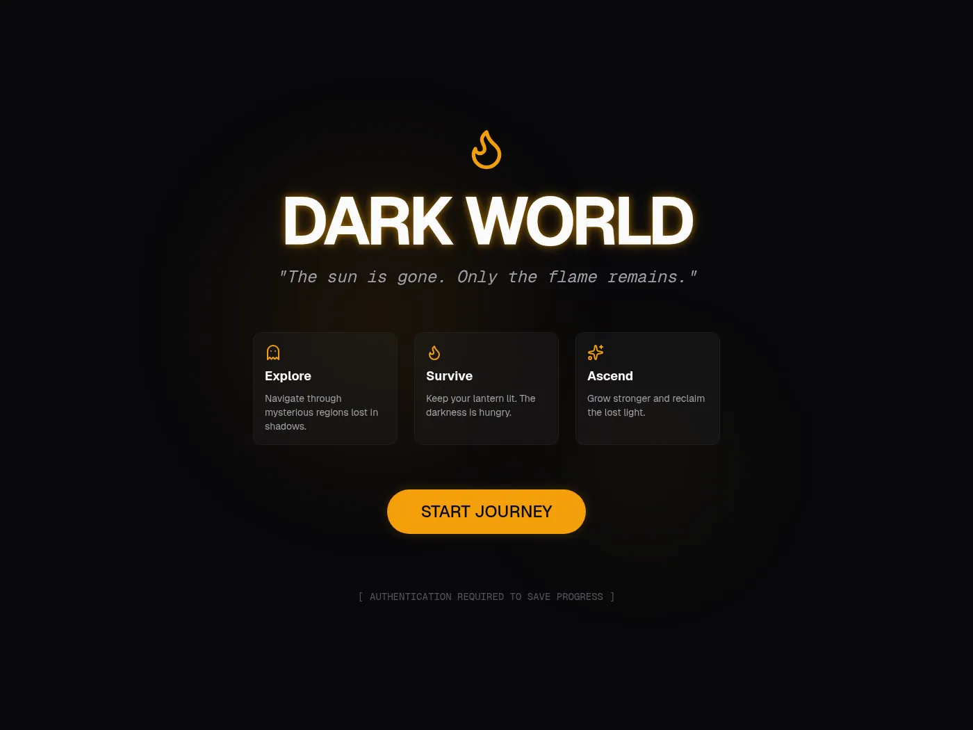 Dark World Adventure