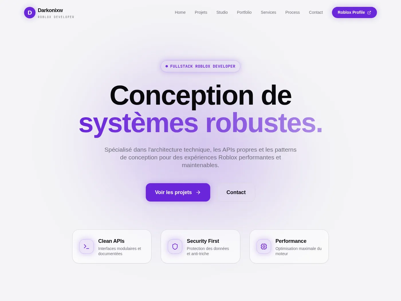 Darkonixw Web Clone
