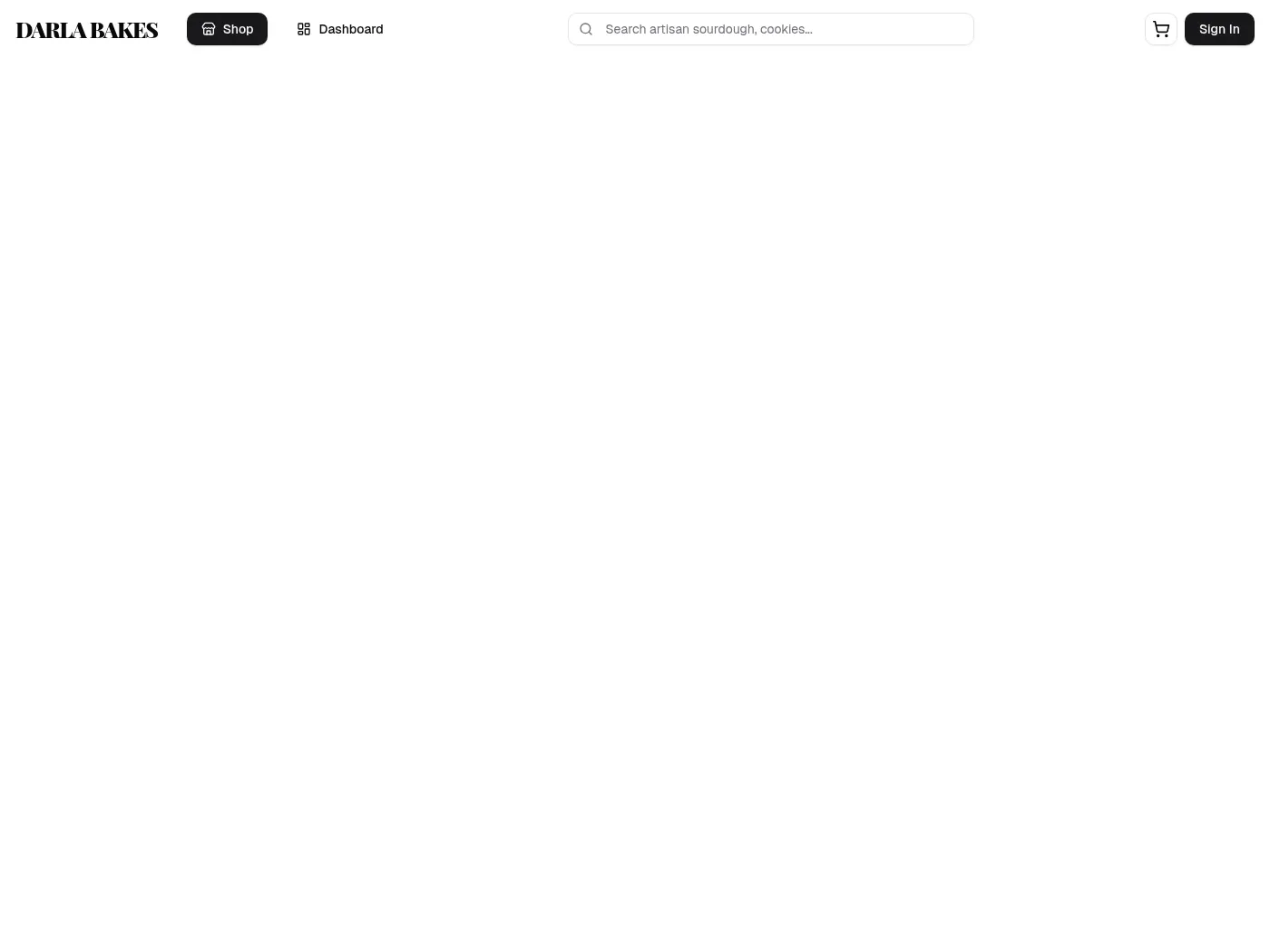 DARLA BAKES 3D Web Store