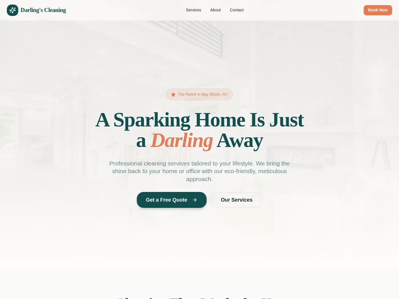 Darling's Cleaning Site