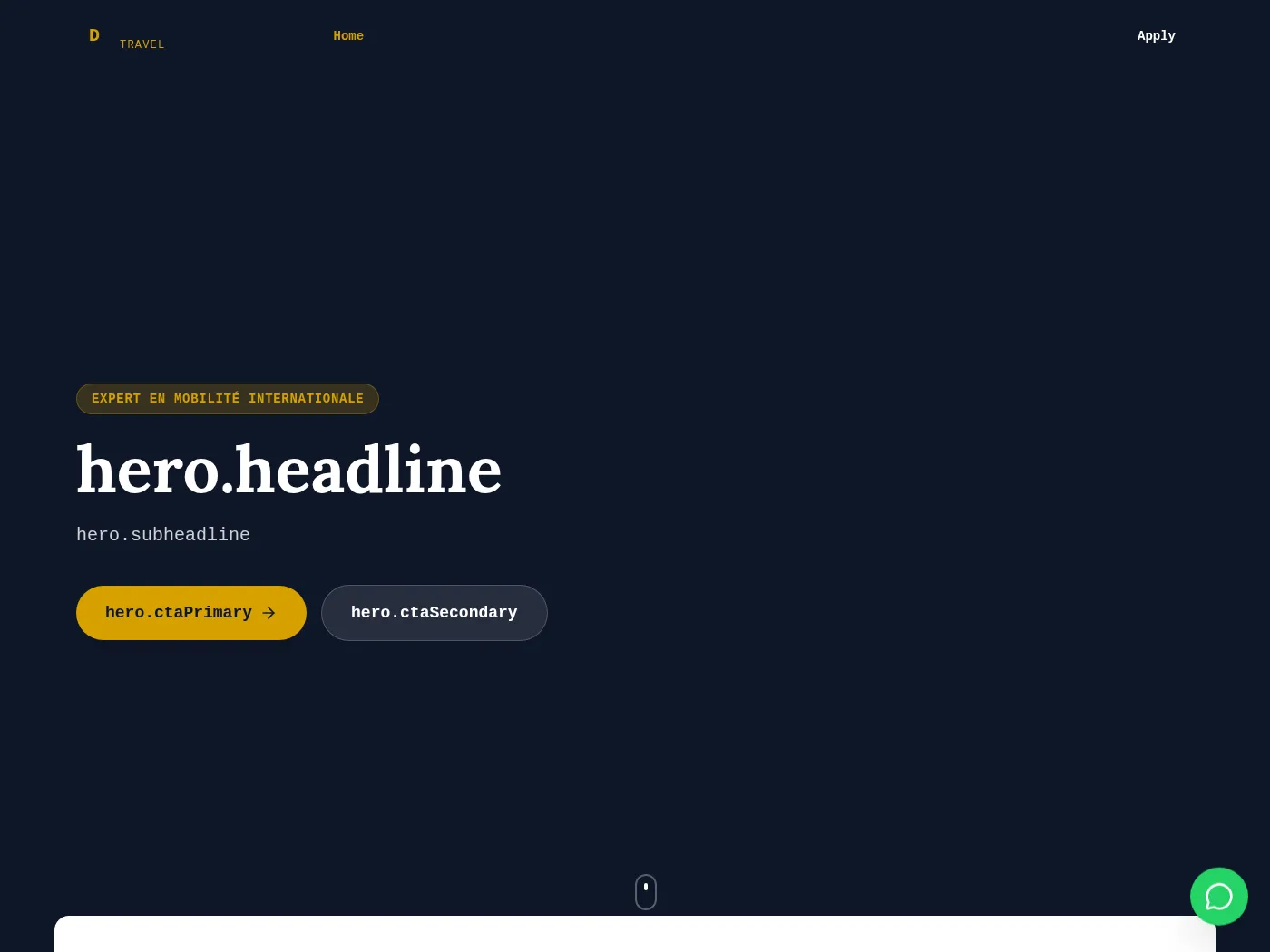 DARLMO Travel Corporate Site