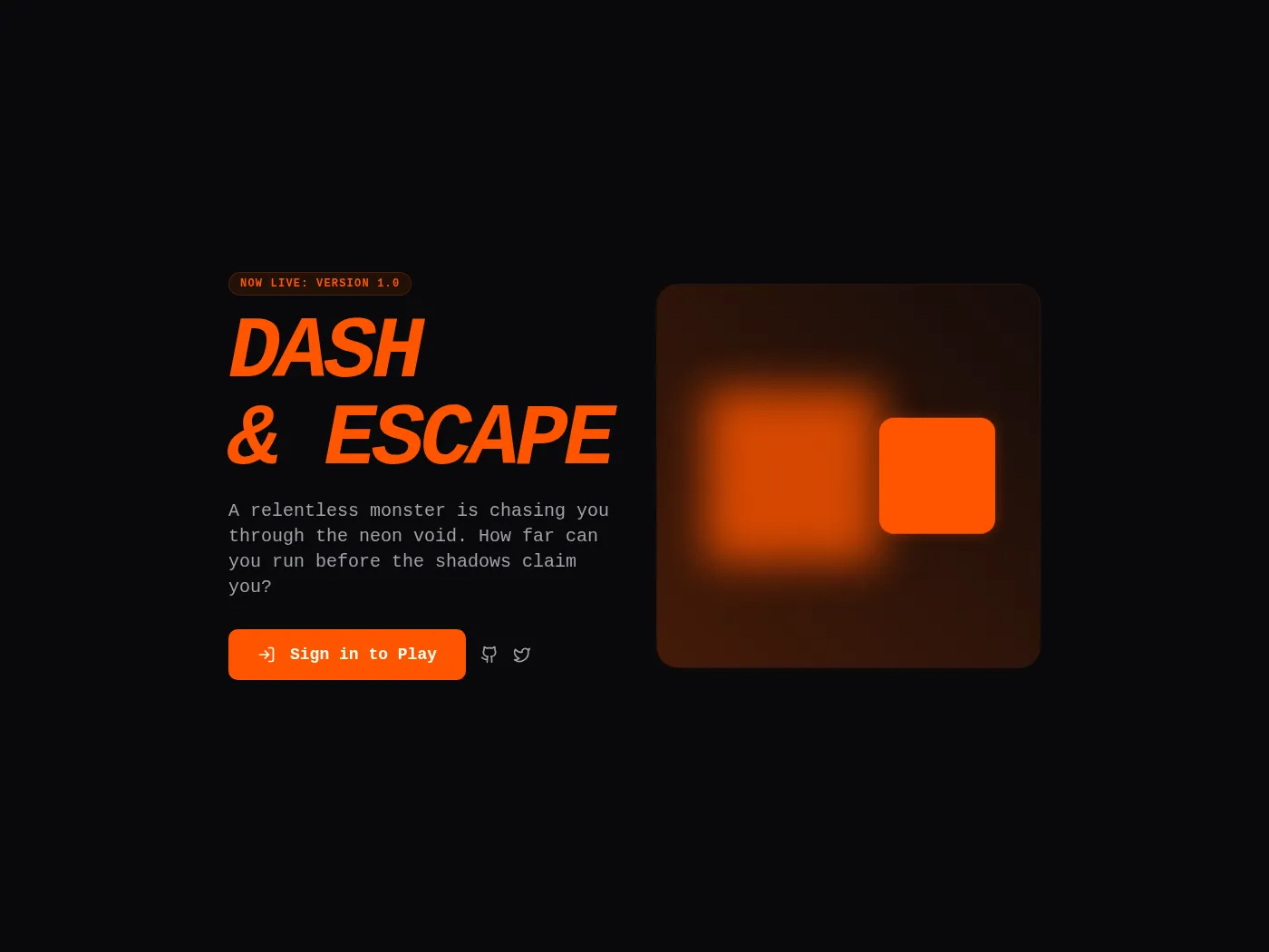 Dash & Escape Game