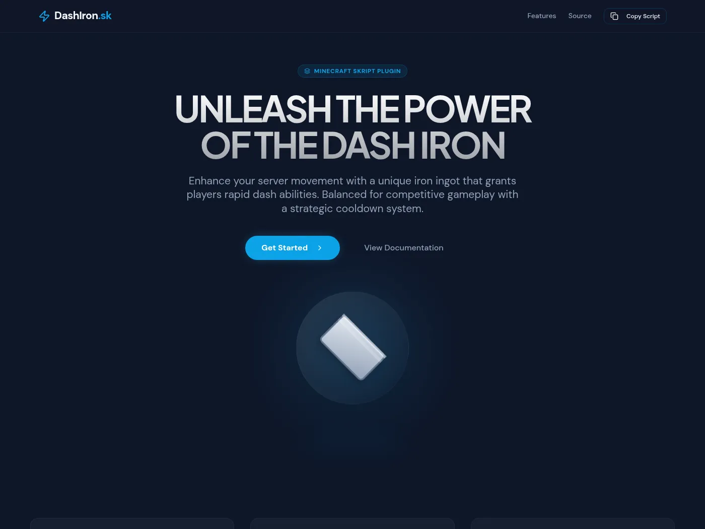 Dash Iron Plugin