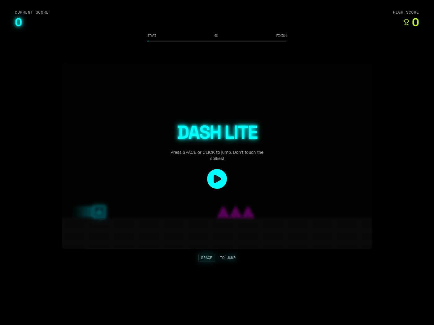 Dash Lite Clone