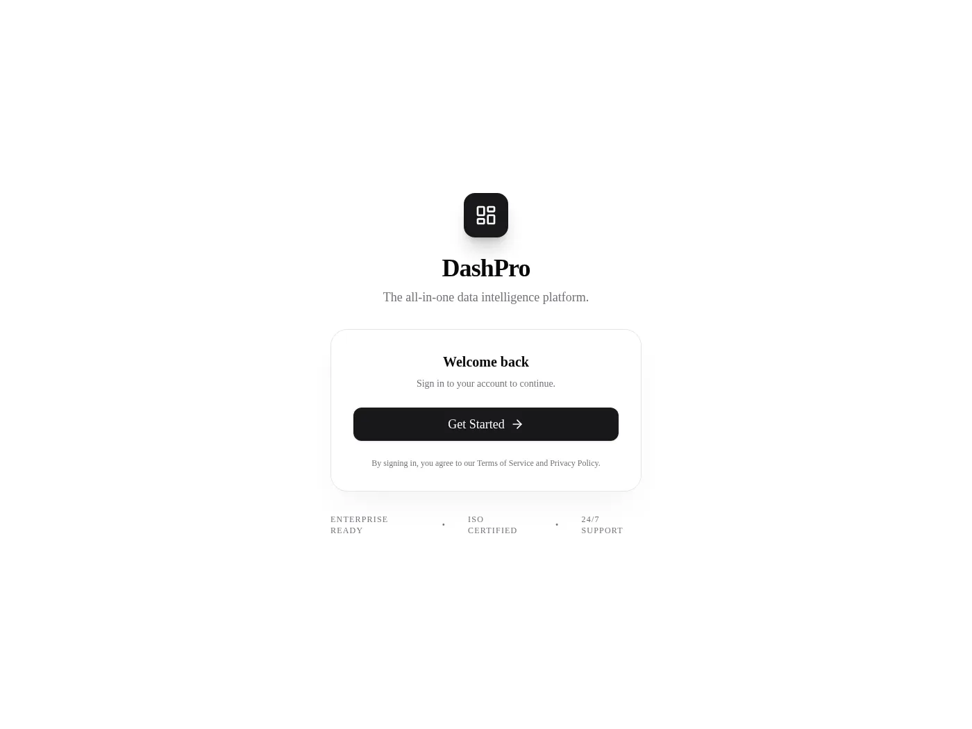 DashBoard Pro