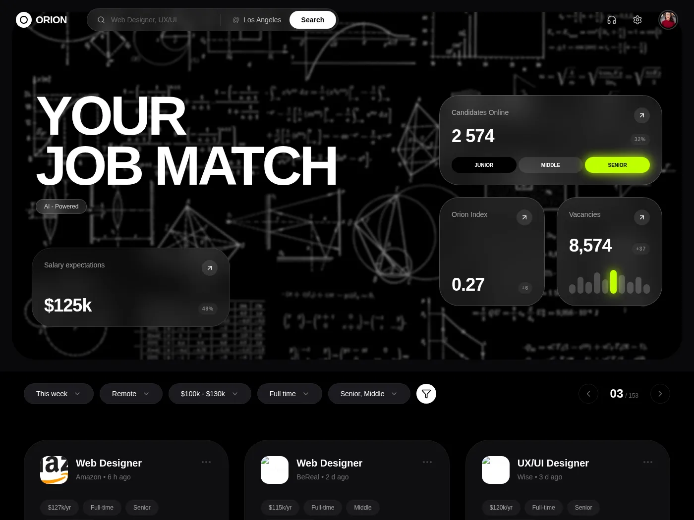 Dashboard Design Refresh