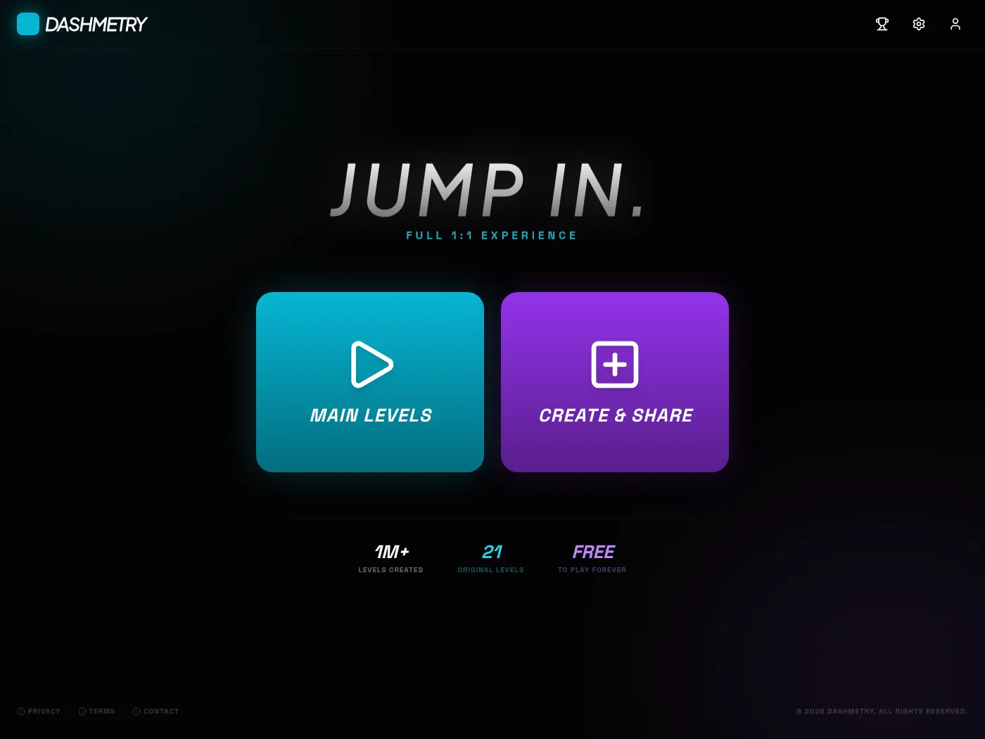 Dashmetry Geometry Dash Web