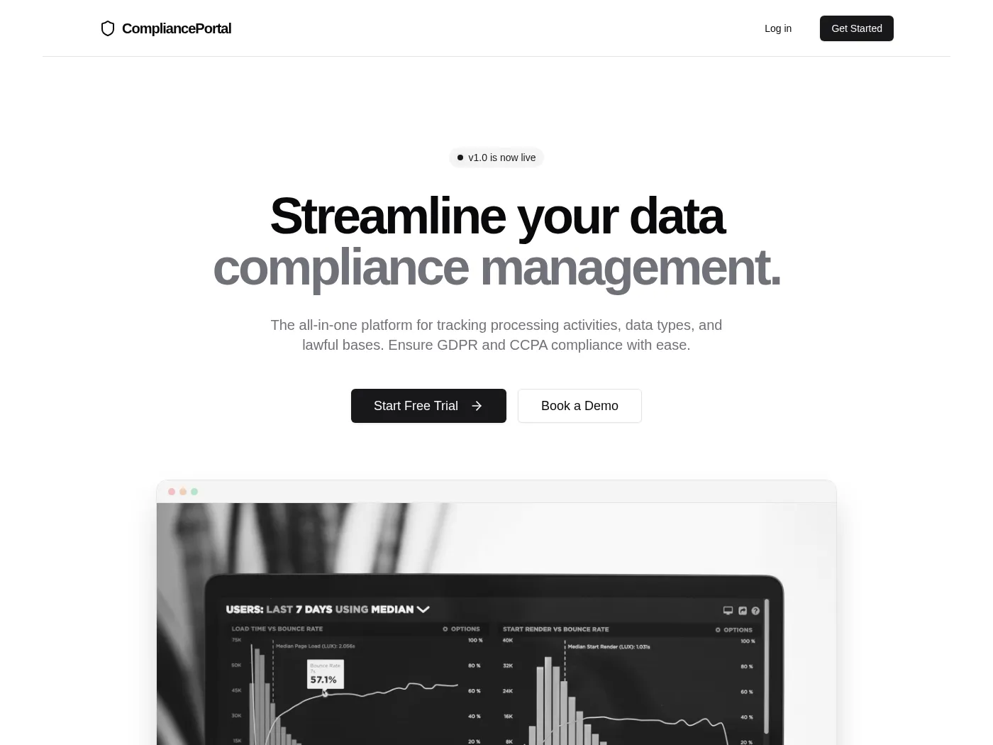 Data Compliance Portal