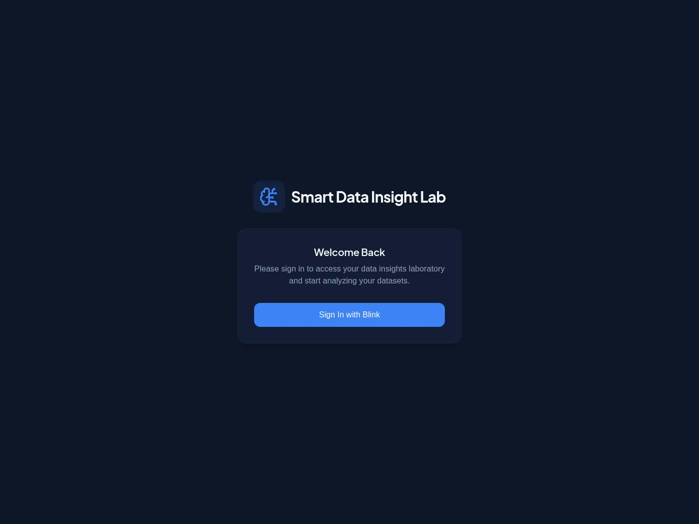 Smart Data Insight Lab