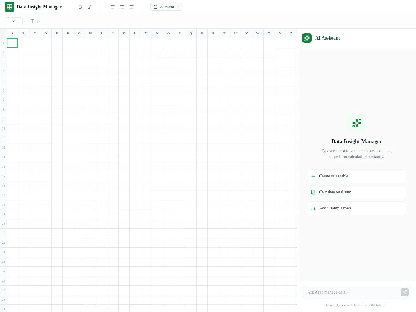 Data Insight Manager