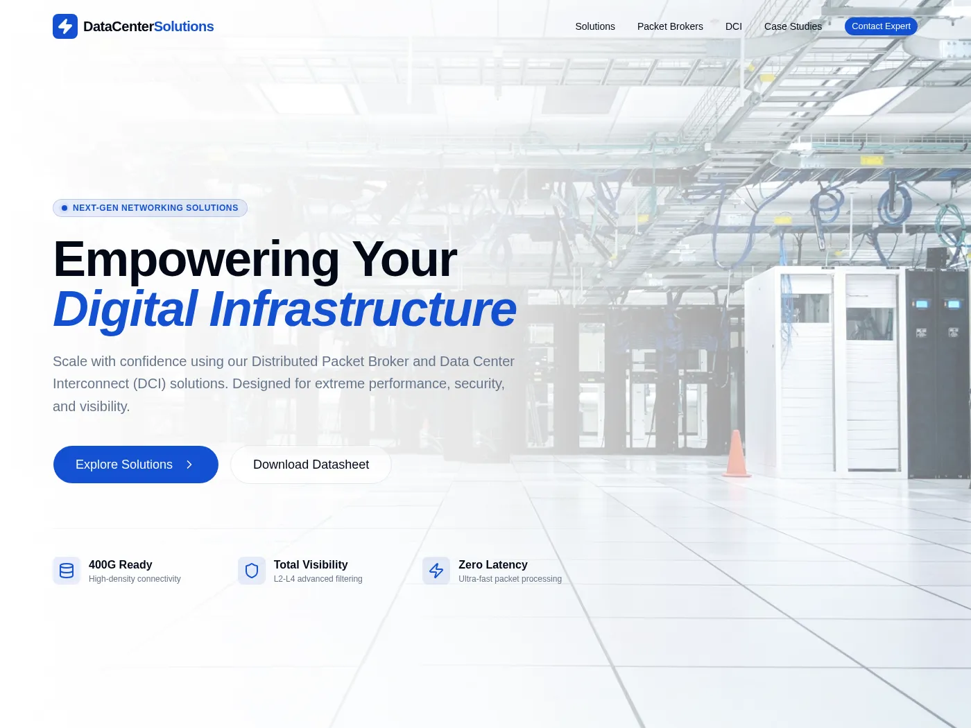 DataCenter Solutions Site