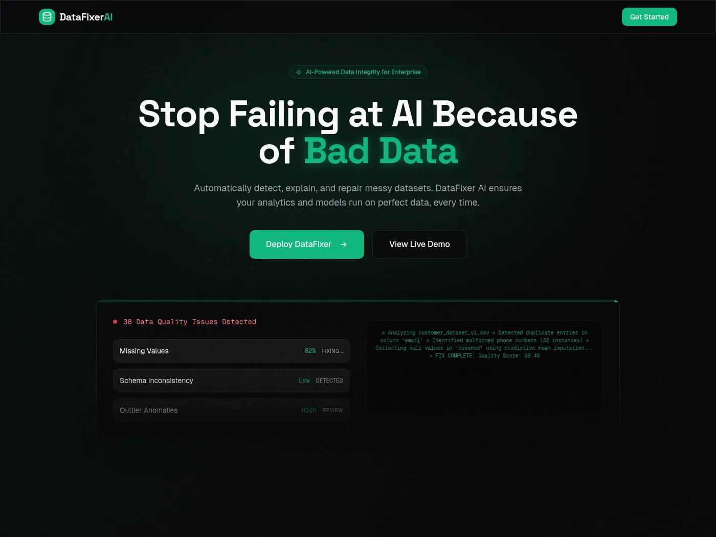 DataFixer AI