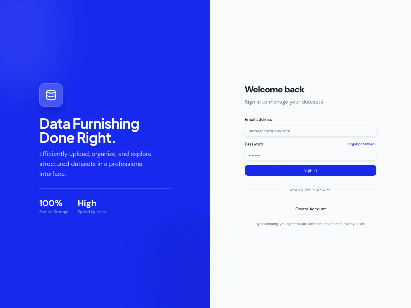 DataFurnish Clone