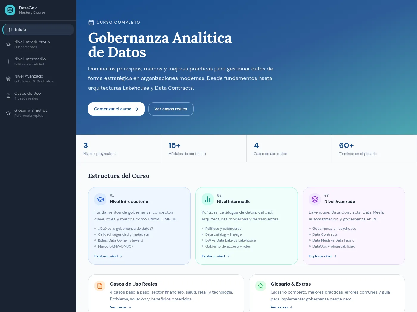 DataGov Mastery Course
