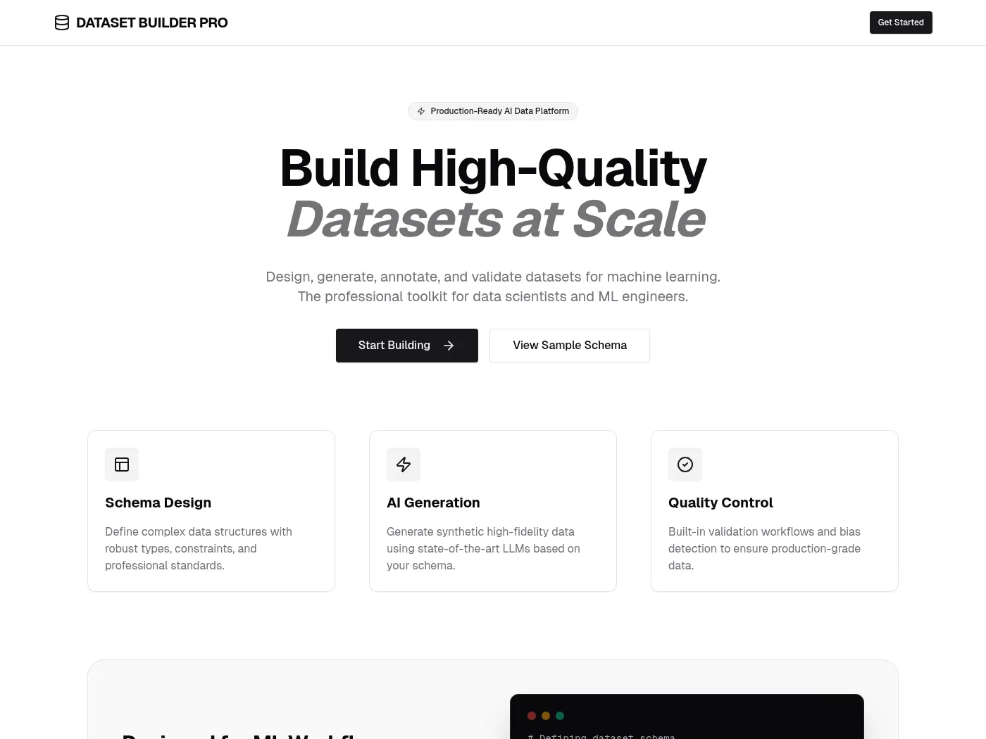 Dataset Builder Pro