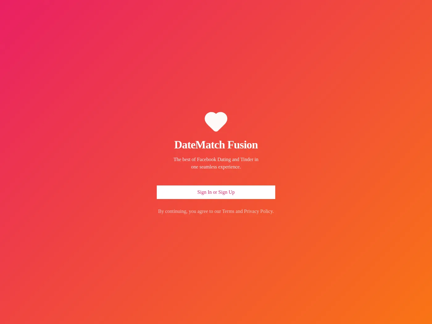 DateMatch Fusion
