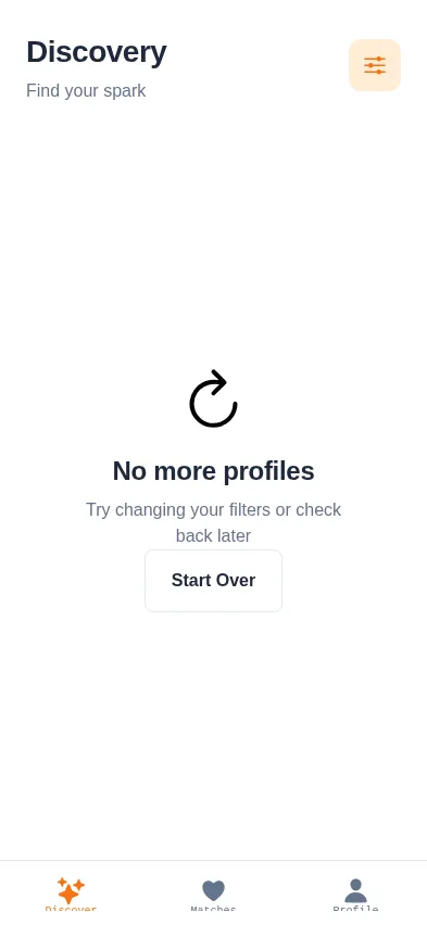 SparkMatch Dating App