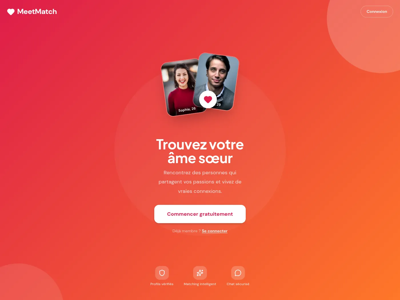 MeetMatch Dating Site