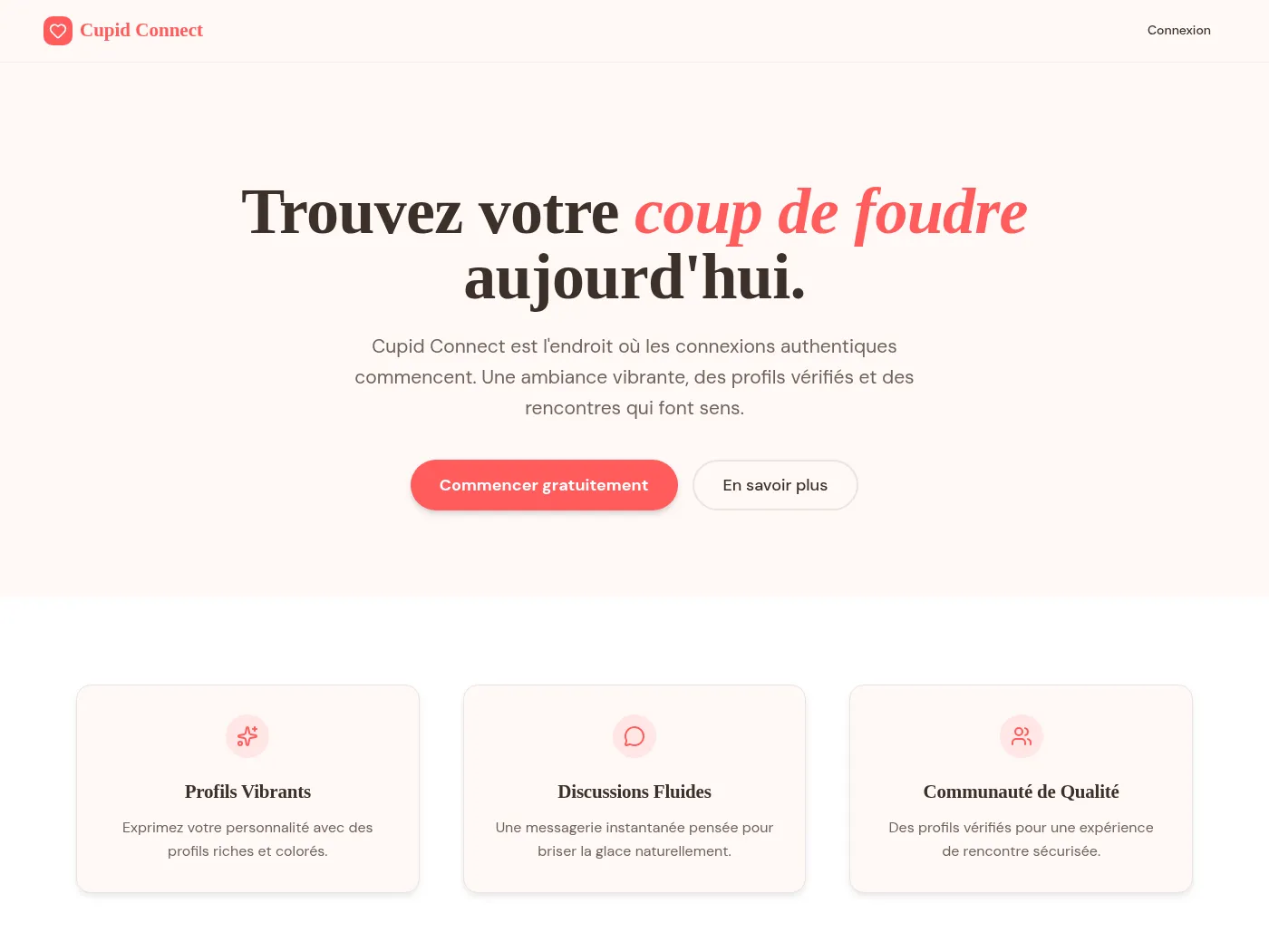 Cupid Connect