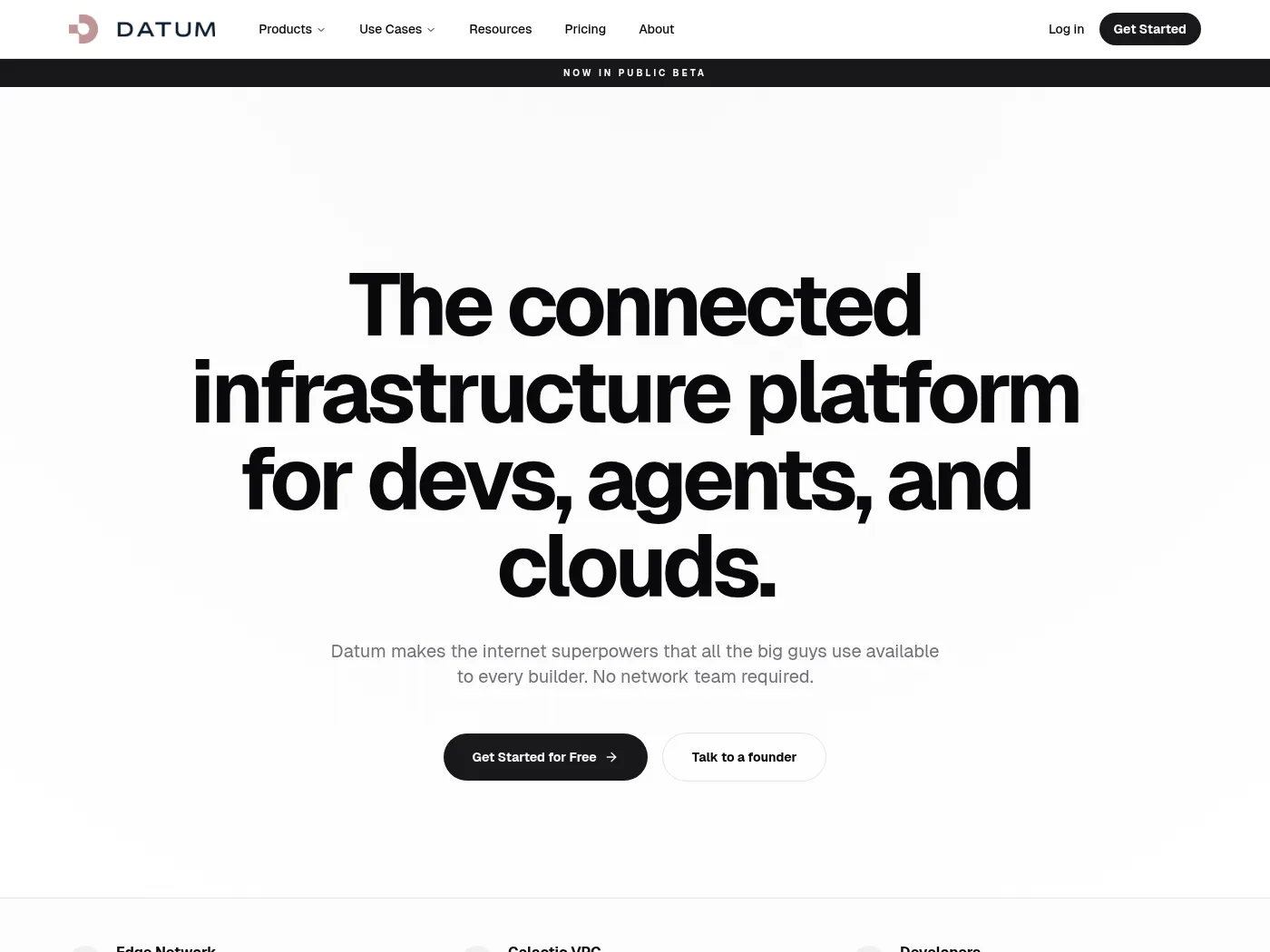 Datum Marketing Site Refresh
