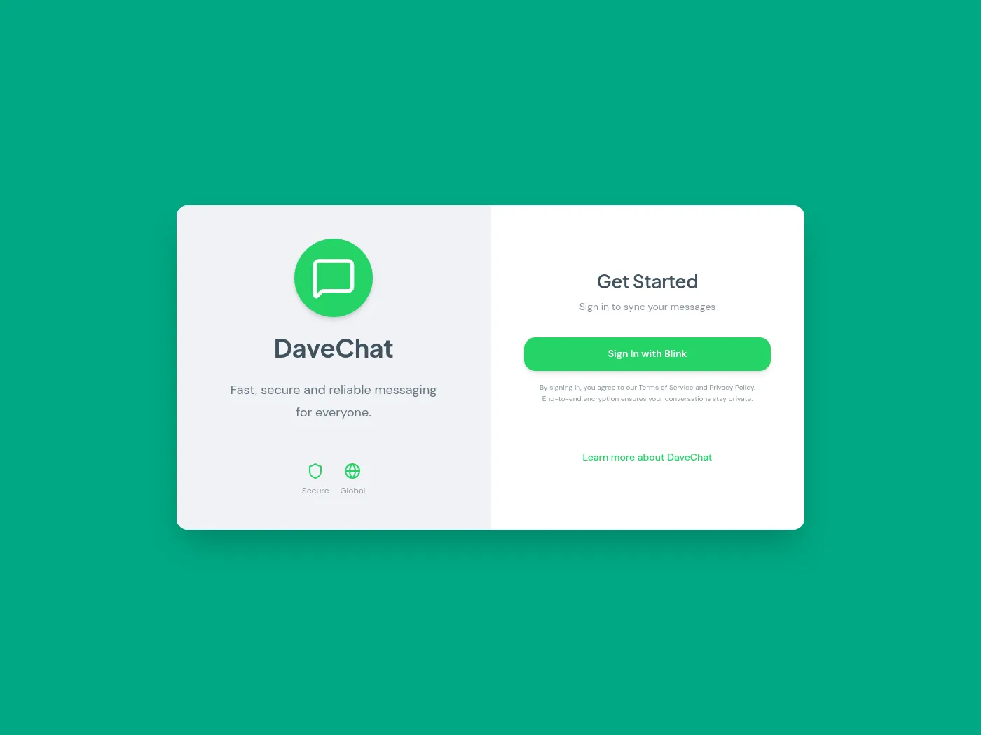 DaveChat Social Messenger