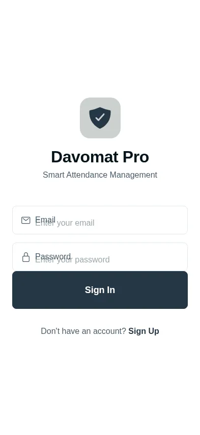 Davomat Pro Attendance App