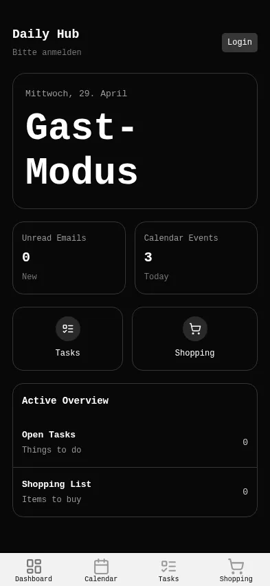 Day Organizer Hub