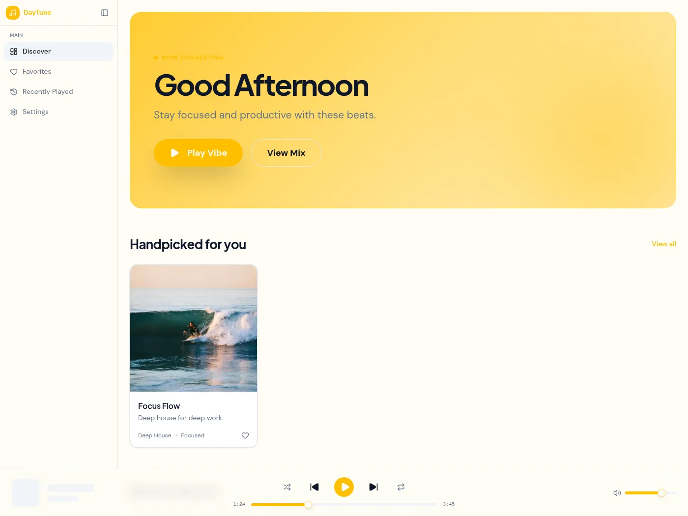 DayTune Music Suggester