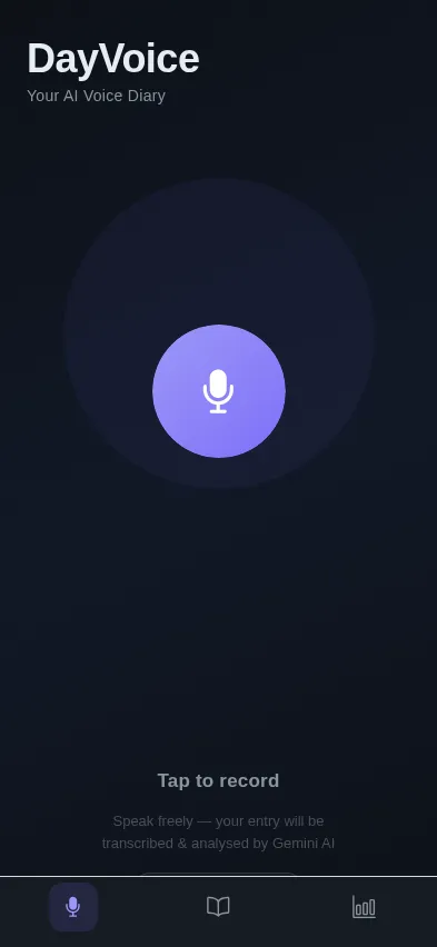 DayVoice AI Diary