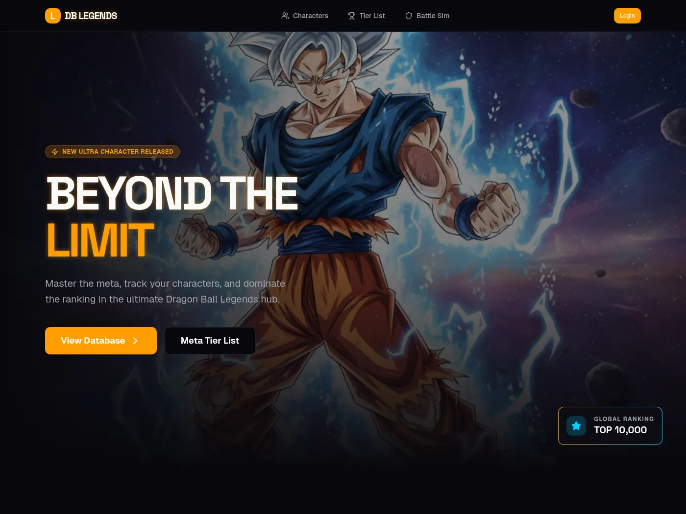 Dragon Ball Legends Fan Site