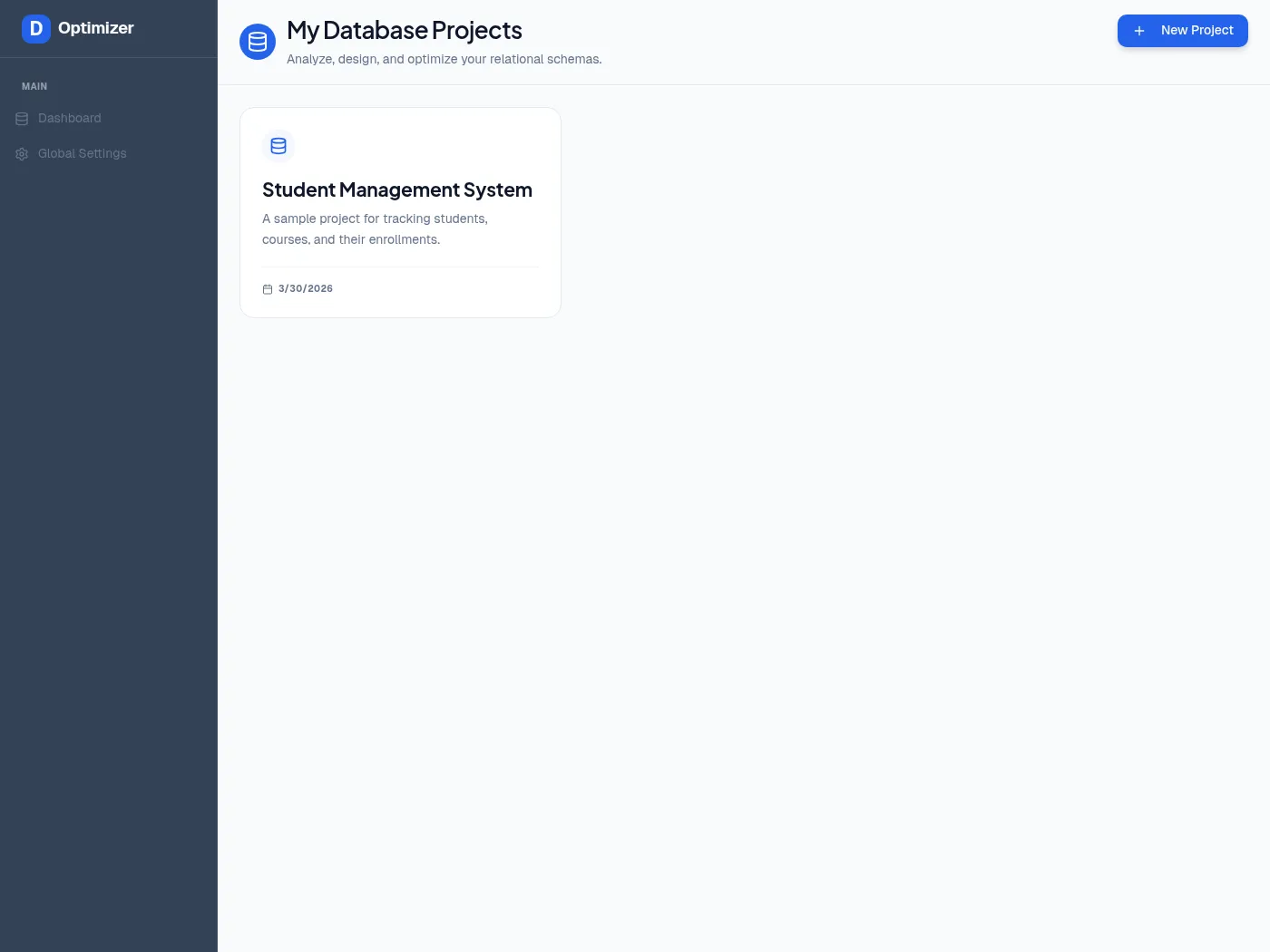 DB Optimizer Toolkit