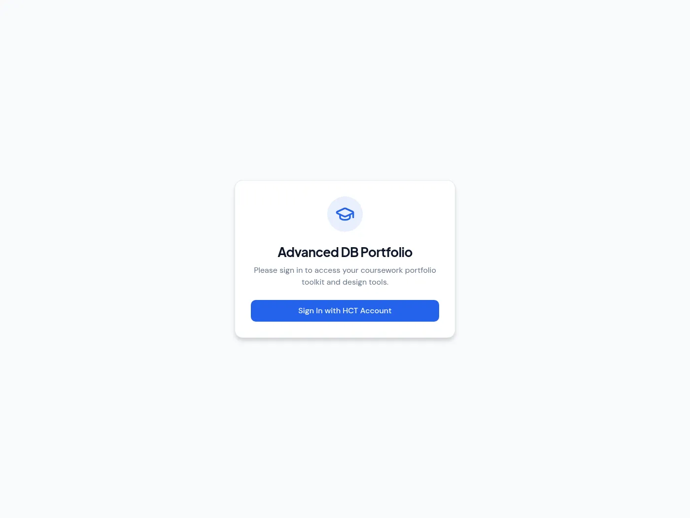 Advanced DB Portfolio Helper