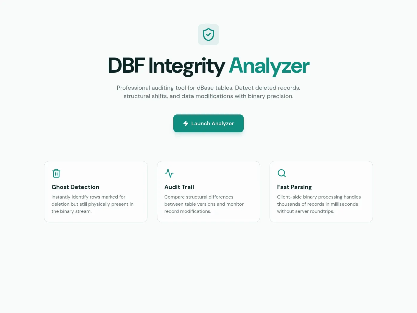 DBF Change Analyzer
