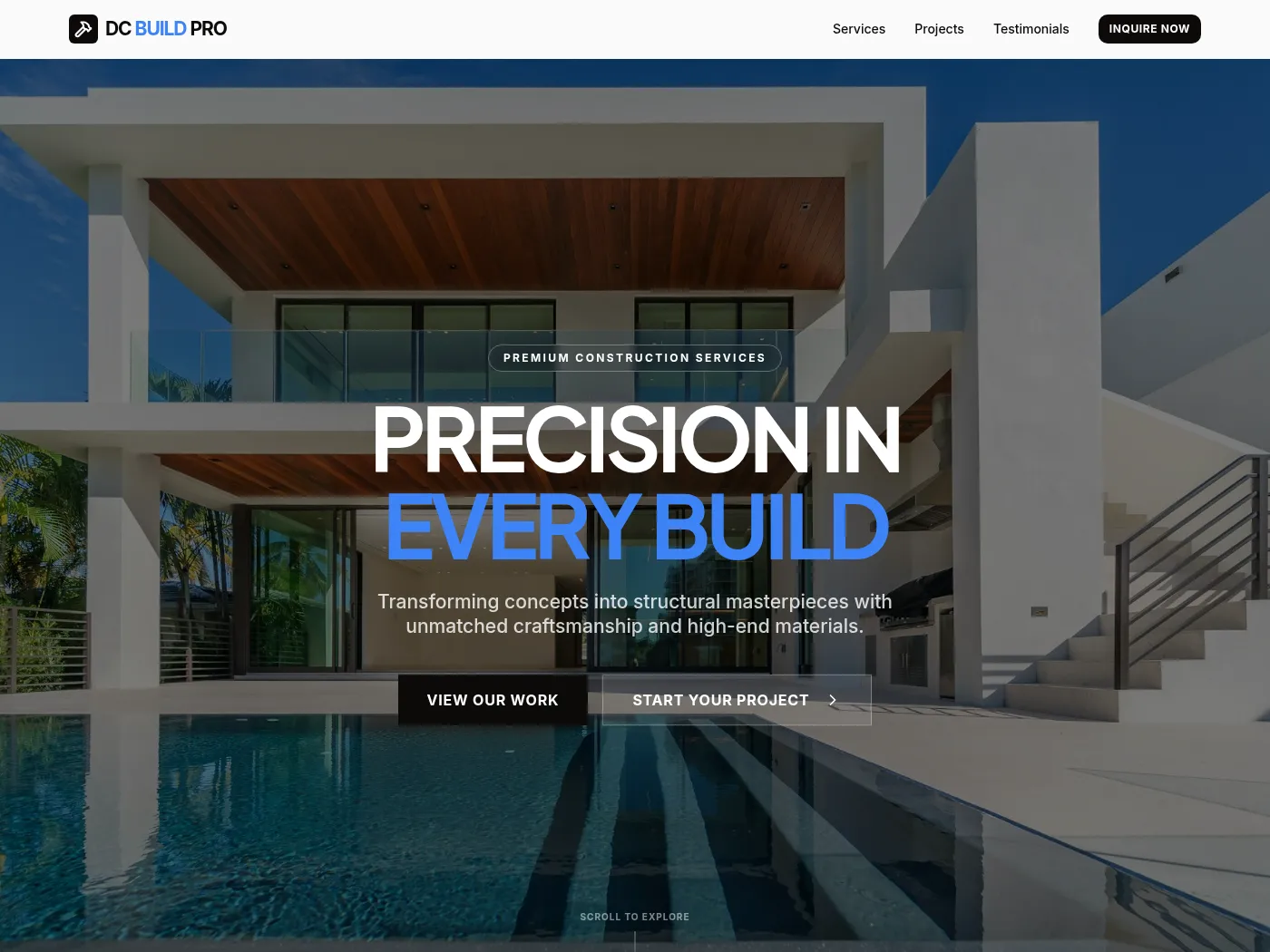 DC Build Pro Site