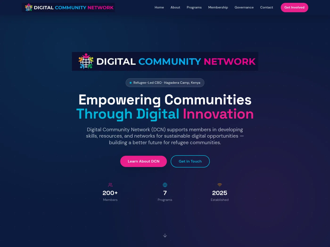 Digital Community Network Site