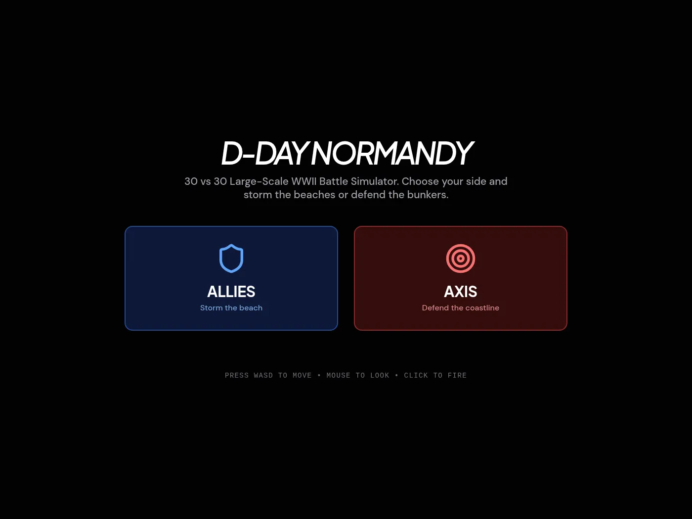 D-Day Normandy Simulator