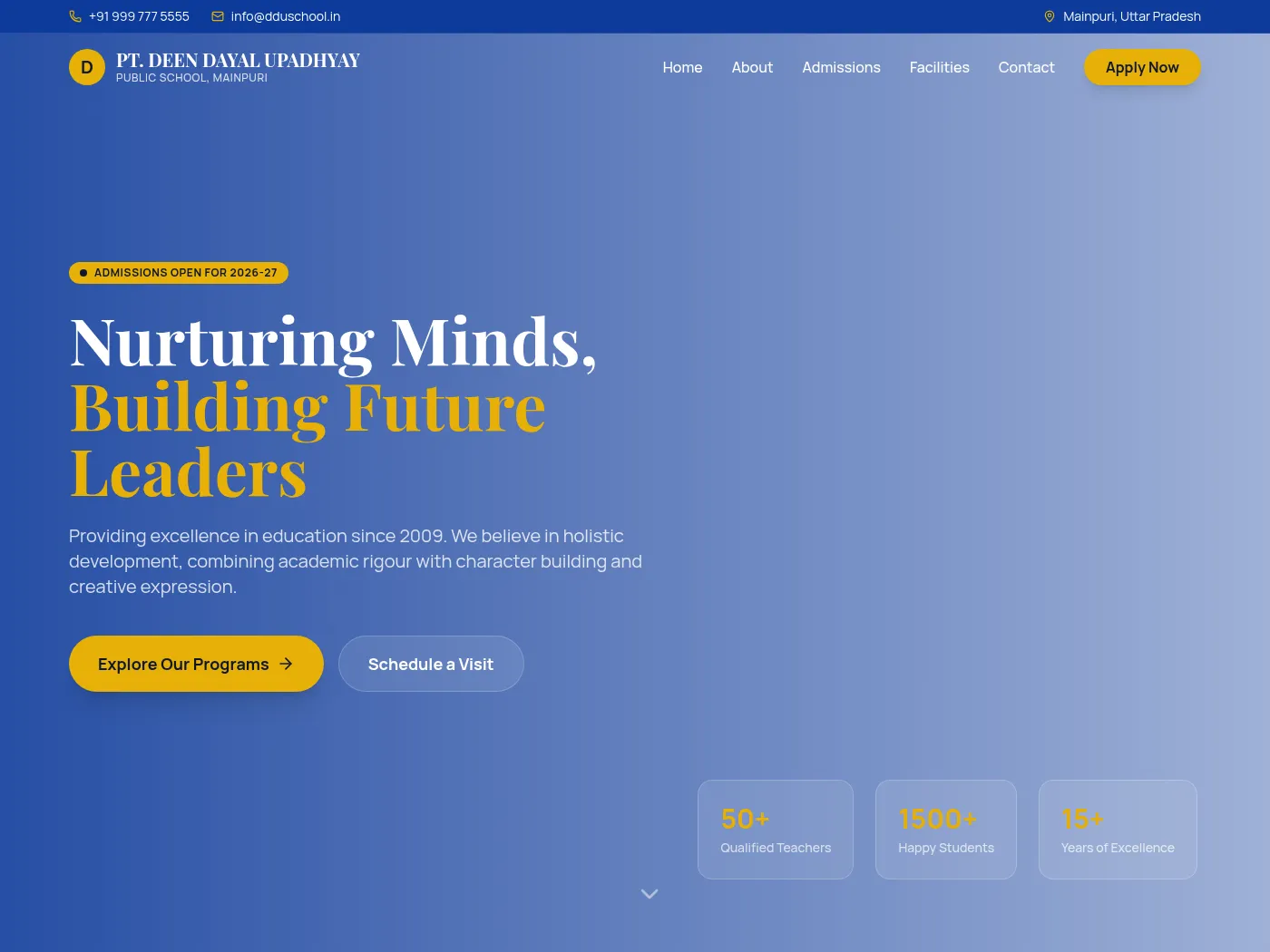 DDU School Website