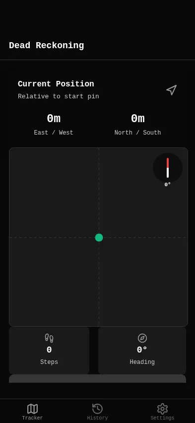 Dead Reckoning Tracker